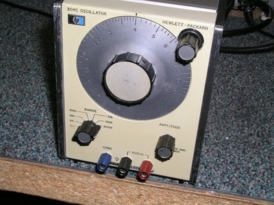 Vintage HP Hewlett Packard 204C Oscillator 5Hz-1.2MHz | eBay