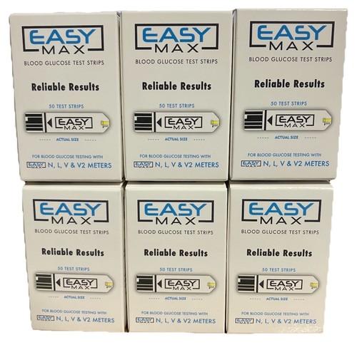 Easy Max~300 Glucose Test Strips Exp~12/26~3/27~BEST PRICE HERE~$40.99 ...