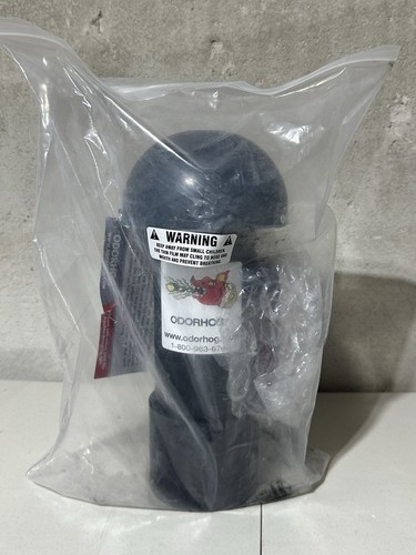 Vent Stack Pipe Filter 3”, Black ABS with Mushroom Cap, Removes Outdoor ...