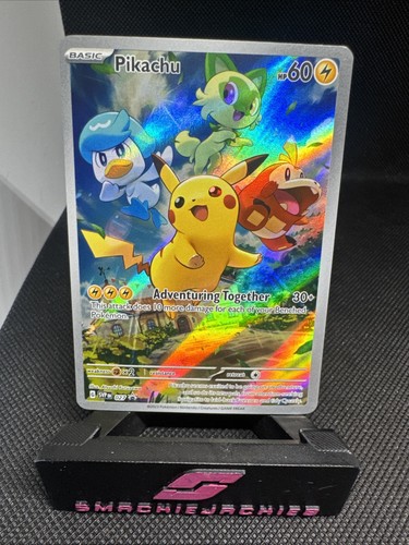 Pikachu 027 Sv: Scarlet & Violet Promo Cards Holo | eBay