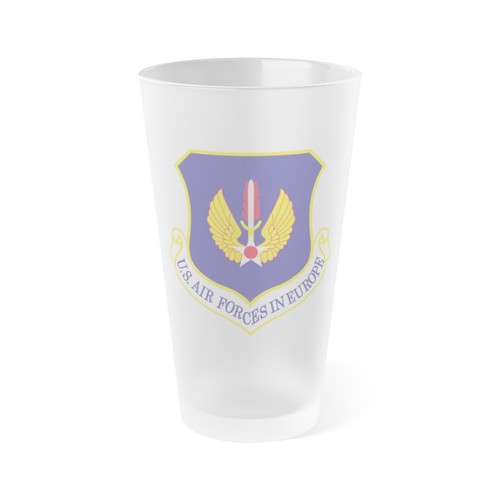 USAF in Europe (U.S. Air Force) Frosted Pint Glass 16oz | eBay