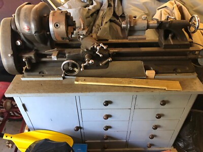 Atlas Press Co. 10F Vintage Collectible Lathe Metal Machine & Many ...