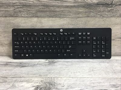HP Wireless Computer Keyboard SK-2064 No Dongle Black L7-02 | eBay