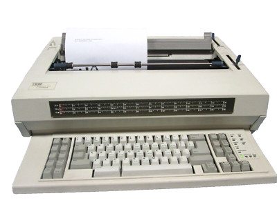 IBM Wheelwriter 1500 by Lexmark 6783-011 Electronic Typewriter *TESTED ...