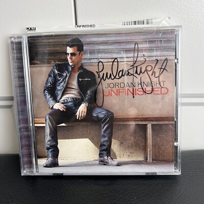 Jordan Knight New Kids On The Block Signed Autographed Cd Unfinished | eBay