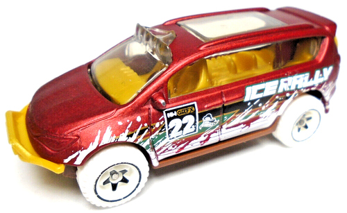 2018 HOT WHEELS '18 CHRYSLER PACIFICA ICE RALLY #22 RED 1:64 DIECAST 3 ...