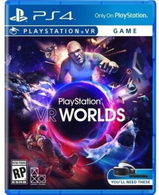 VR Worlds PlayStation VR For PlayStation 4 PS4 PS5 Very Good 2E | eBay
