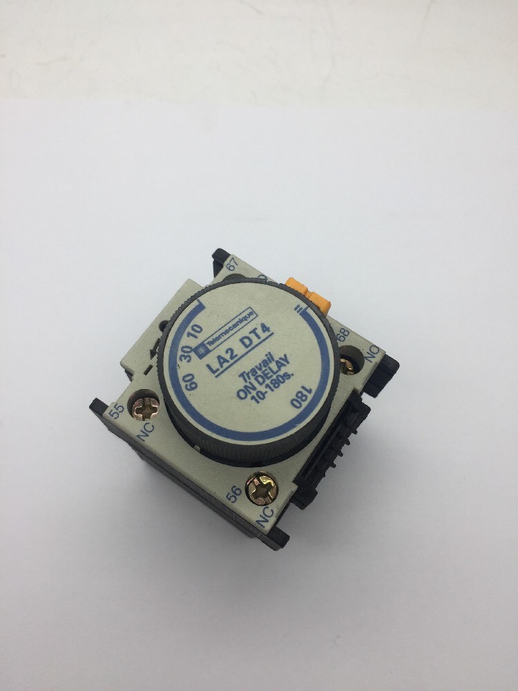 Telemecanique LA2 DT4 Time On Delay 10-180s LA2 DT4 Timer Delay Block ...