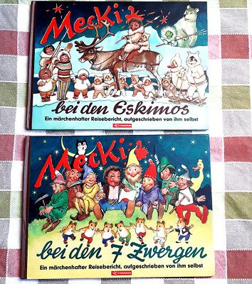 2 Mecki-Bücher: Mecki bei den Eskimos + Mecki bei den 7 Zwergen | eBay.de