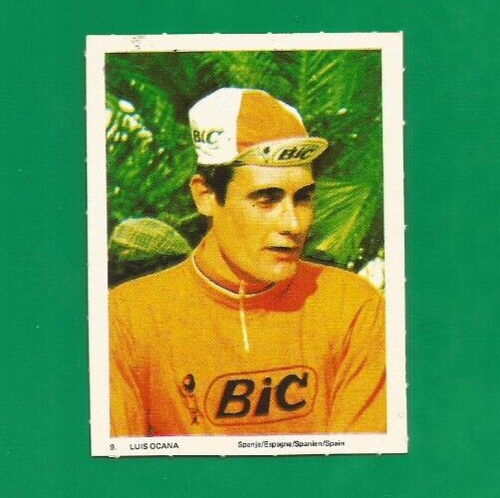 CYCLISME carte cycliste LUIS OCANA équipe BIC Format 7,8 sur 6 cm | eBay