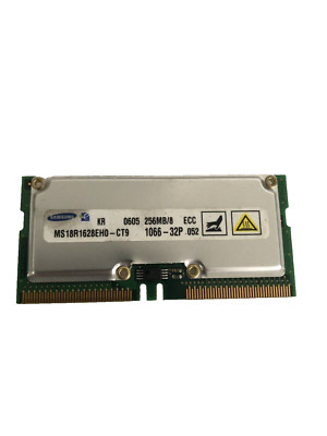 SAMSUNG MS18R1628EH0-CT9 160-pin Rambus 256MB 256/8 ECC 1066-32P SoDimm ...