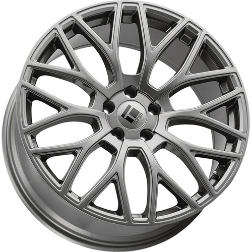(Set of 4) Touren TR76 19x8.5 5x108 +35mm Gunmetal Wheels Rims 19" Inch ...