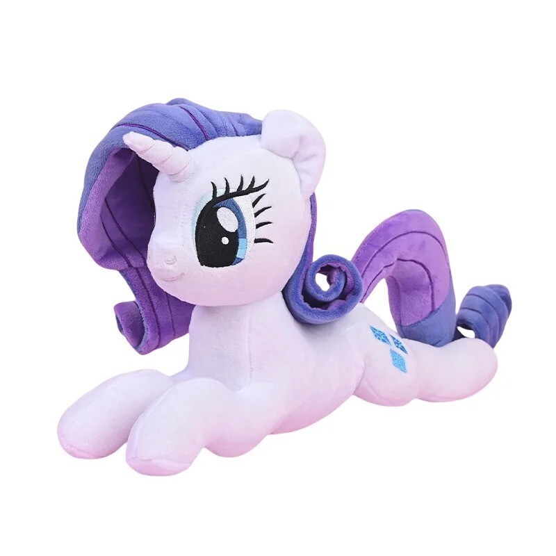 35cm My Little Pony Rarity Lying Down Cuddly Stuffed Animal Plush Doll ...