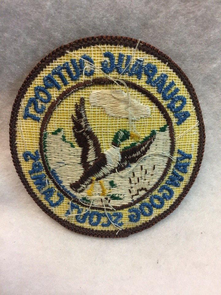 (b41) Boy Scout - Aquapaug Outpost - Yawgoog Scout Camps patch | eBay