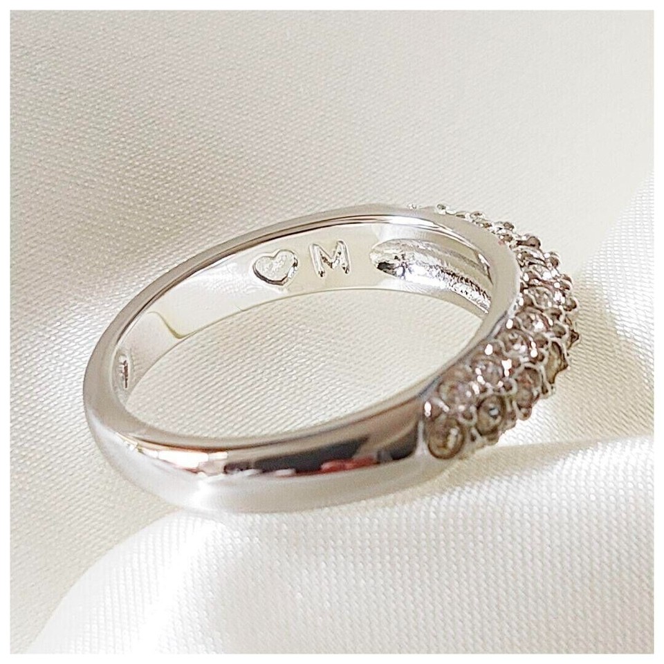 NEW SWAROVSKI Sparkle Ring 1791470 Clear Crystal Pave | eBay