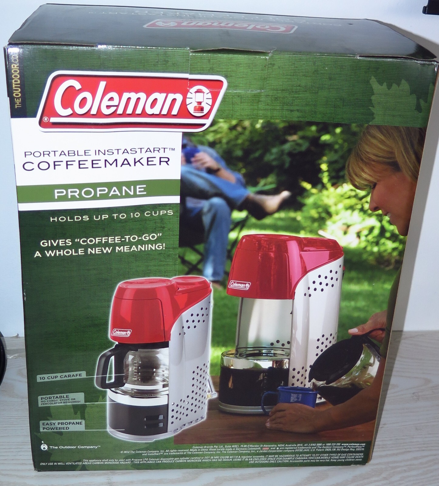 Coleman+1283164+QuikPot+Propane+Coffeemaker for sale online | eBay