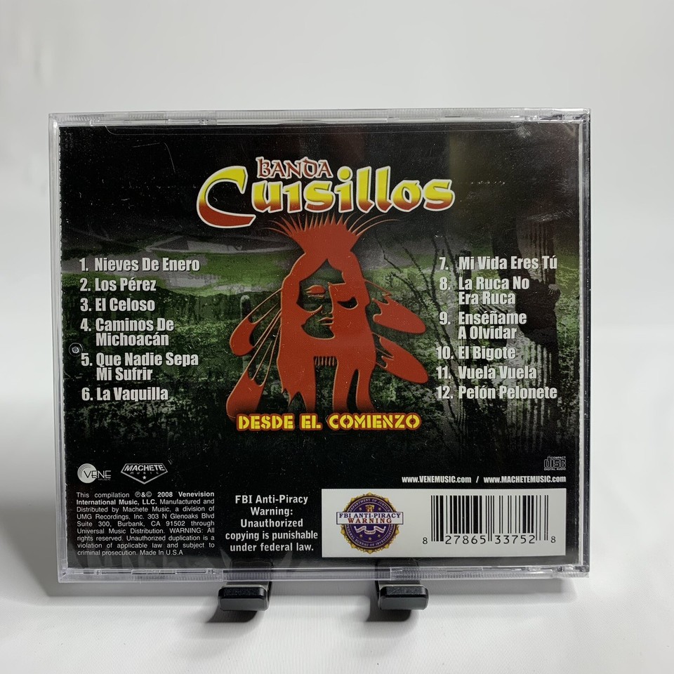 Banda Cuisillos CD Desde el Comienzo 2008 Pelon Pelonete Vuela Vuela ...