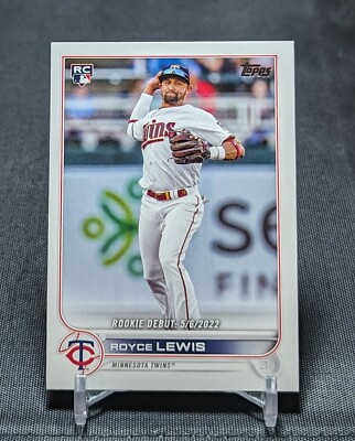 Royce Lewis MLB Debut Rookie Card RC 2022 Topps Update Baseball #US149 ...