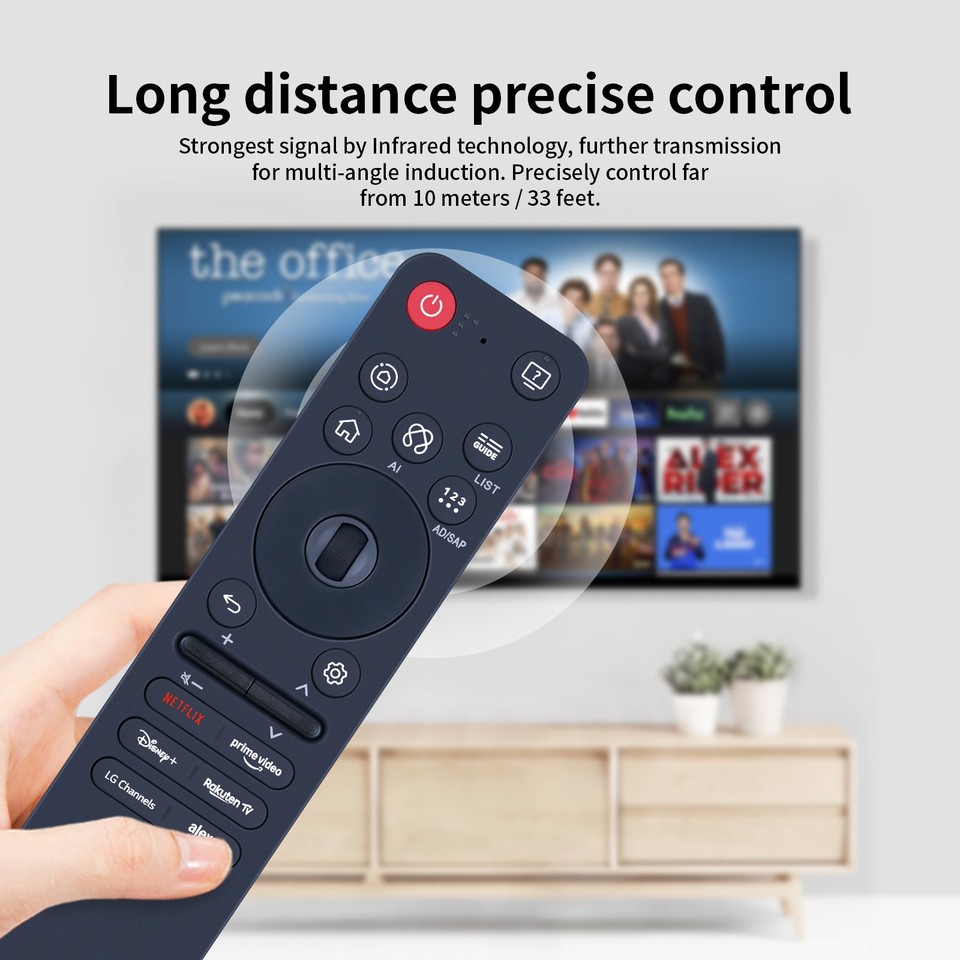 Magic Voice Remote Control MR25GA AKB76046603 For LG TV G5 C5 B5 Series ...