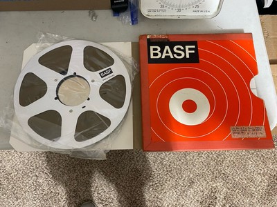 1-NOS 1/2 “ (2500)’ 10” BASF Reel Recording Tape | eBay