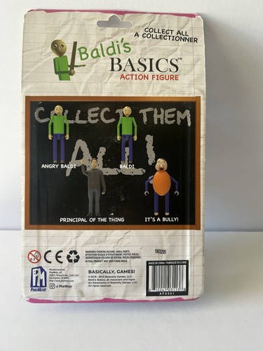 Baldi’s Basics Action Figure - Baldi NIB | eBay