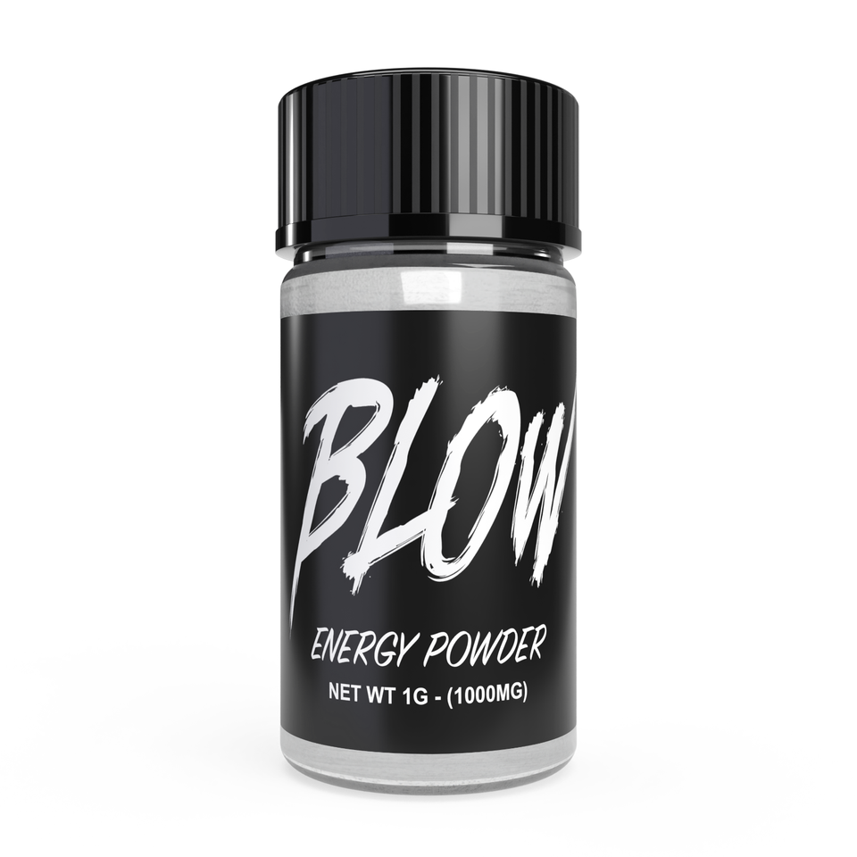 Blow Energy Powder - 400MG Caffeine - Instant Energy Pre Workout - Fast ...