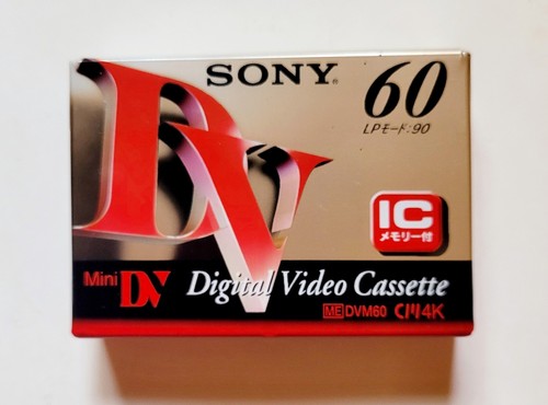 Sony DV Mini Digital Video Cassette 60 Minutes New Sealed NOS Free ...