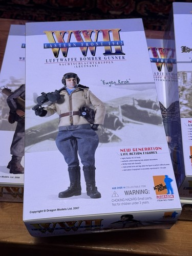 Dragon WWII Eastern Front Luftwaffe Bomber Gunner 12" Action Figure ...