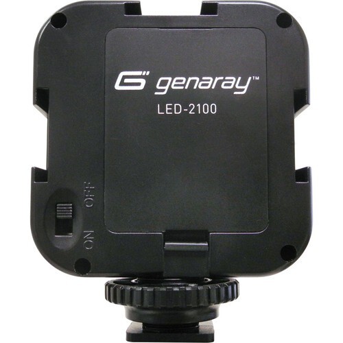 Genaray LED-2100 36 Compact Video-Photography On-Camera Light For Cam w ...