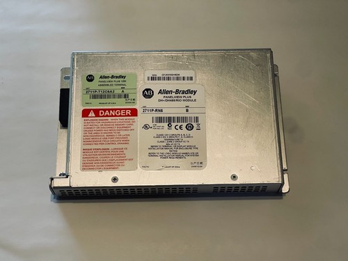 NEW Allen Bradley 2711P-RN6 /B PanelView Plus Communication Mod DH+ ...
