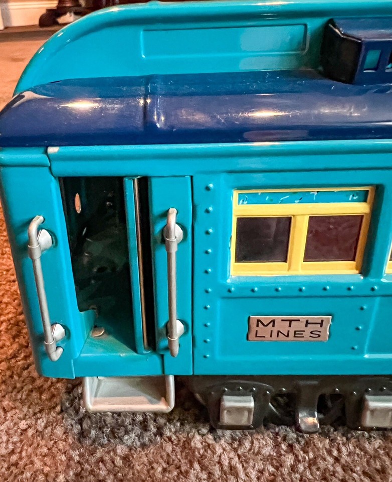 MTH Lionel Blue Comet 421 Tempel Passenger Observation Car Standard ...