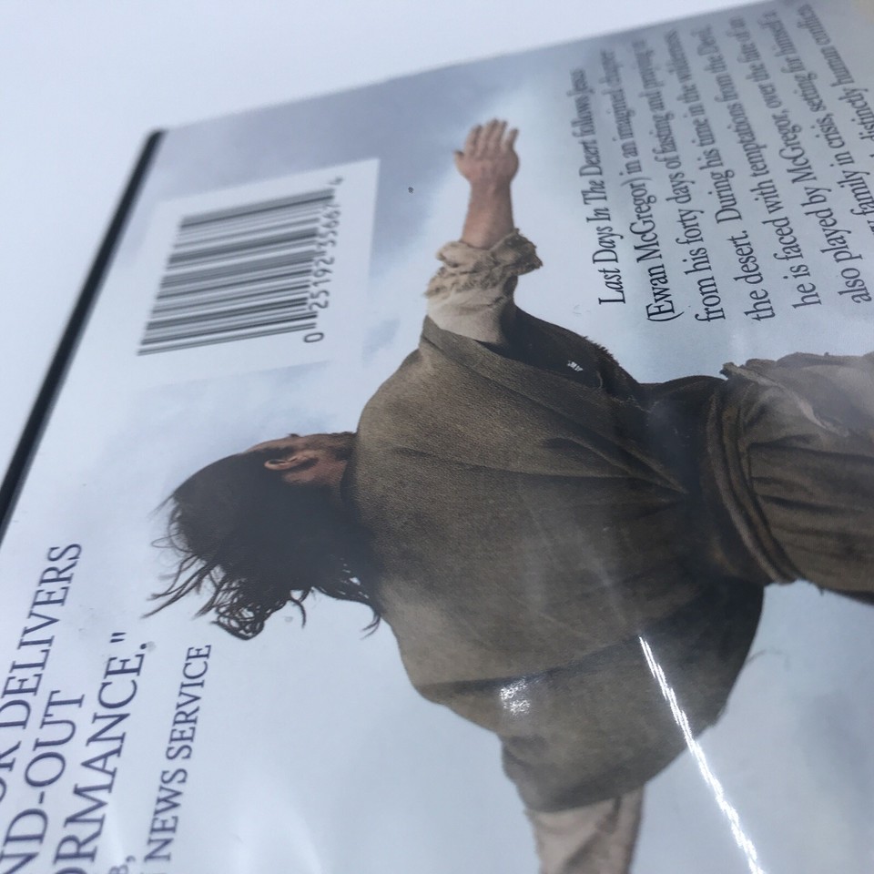 Last Days in the Desert DVD 2016 Open Box New Ewan Mcgregor Jesus ...