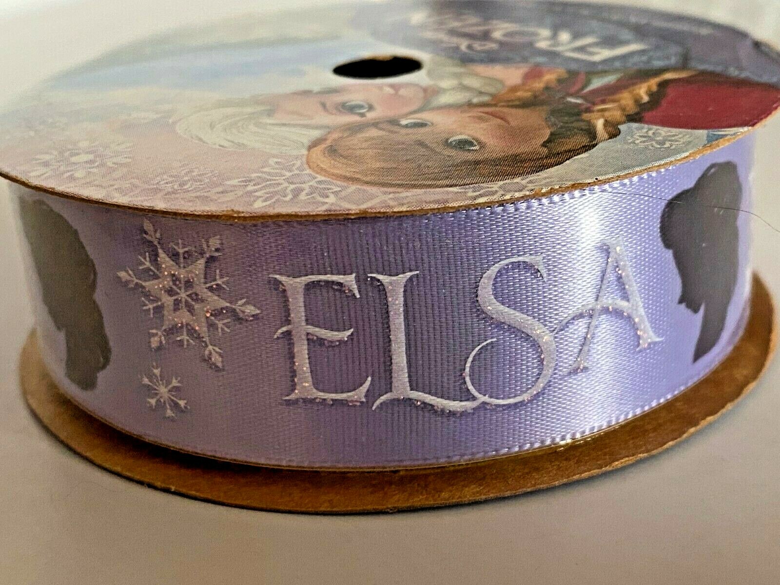 Disney Ribbon FROZEN Olaf Anna Elsa Kristoff Characters Family Forever ...