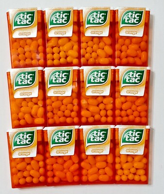 TIC TAC ORANGE. 24 PACKS. 24x18g.BEST BEFORE 14/05/2026 80052333 | eBay UK