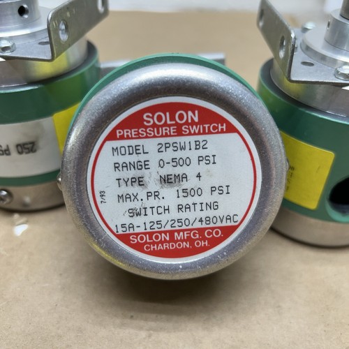 SOLON 2PSW1B2 PRESSURE SWITCH 0-500PSI *NEW NO BOX*FAST SHIPPING ...