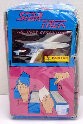 1992 Star Trek TNG The Next Generation Album Sticker Box 100 Packs ...