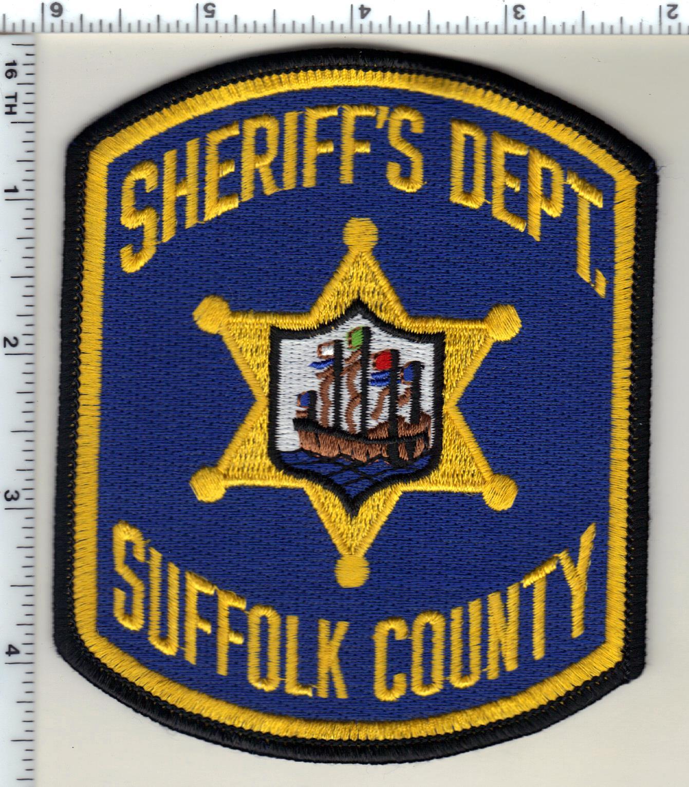 Suffolk County Sheriff's Department (Massachusetts) Shoulder Patch | eBay
