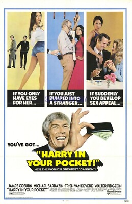 HARRY IN YOUR POCKET JAMES COBURN POSTER ARTWORK PHOTO | eBay