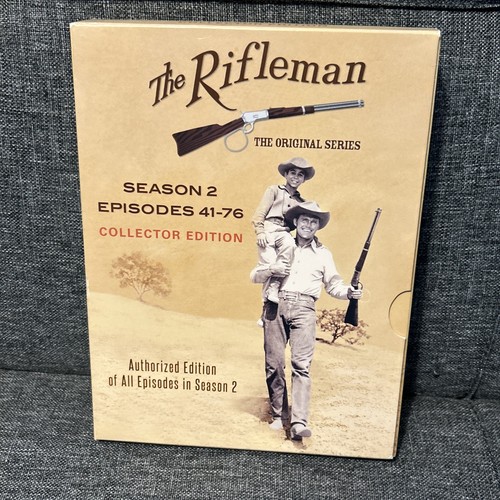RARE The Rifleman: Complete Season Two 2 Collectors Edition DVD Box Set ...