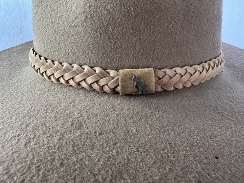 VTG Australian Gordon Grover Hat Pure Fur Felt Size M (21.75") Outback ...