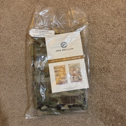 Crye Precision AVS 9”x6” Plate Carrier Set (side) Multicam | eBay