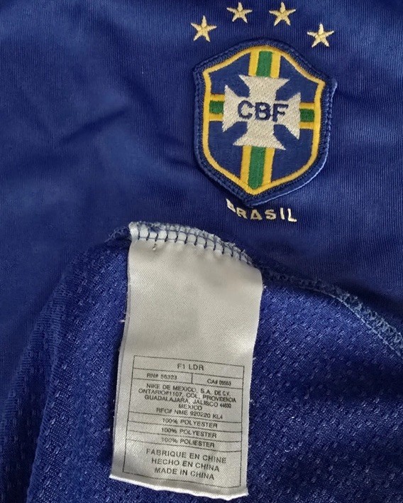 Rare Vintage Brazil Away Football Shirt Jersey 2000 2002 Romario Nike ...