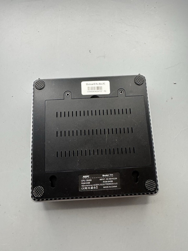 ACEPC T11 Plus Silver Mini PC Computer NO POWER CORD | eBay
