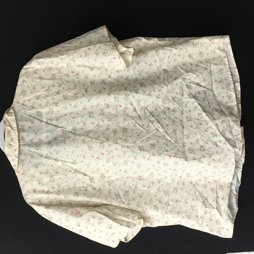 Basic editions 2X yellow floral print button down collared short sleeve top | eBay