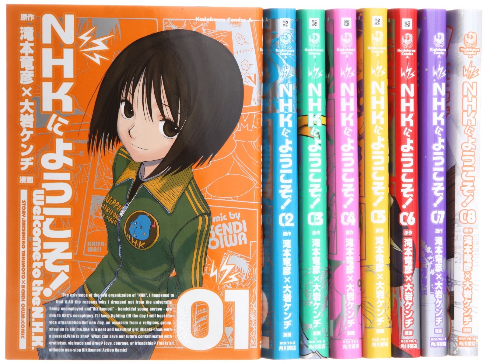manga: Welcome to the N.H.K. / NHK ni Yokoso! vol.1~8 Complete set ...