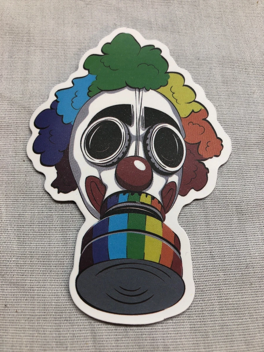 Graffiti Cartoon With Gas Mask