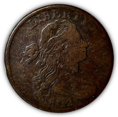 1802 Normal Reverse Draped Bust Large Cent Very Fine VF Coin #5915 | eBay