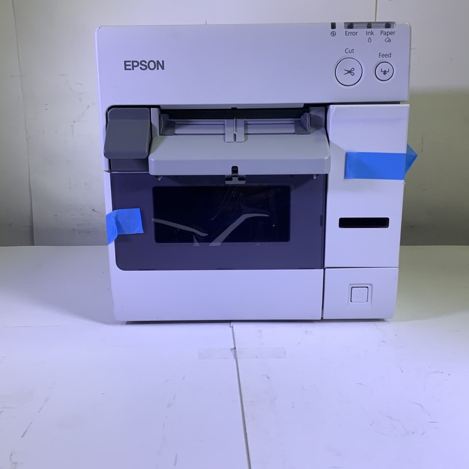 Epson TM-C3400 Model M242A Color Inkjet Label Printer - JJ M2C | eBay