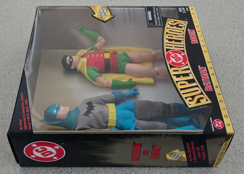 DC SUPER HEROES BATMAN & ROBIN GOLDEN AGE COLLECTION AS SEEN IN ...