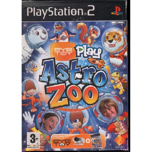 Astro Zoo Game + Camera Eye Toy Playstation 2 PS2 Sealed 711719983156 ...